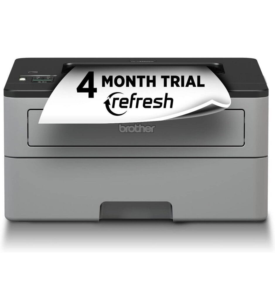 Brother Compact Monochrome Laser Printer, HL-L2350DW, Wireless Printing ...